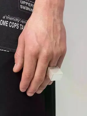 PARTS OF FOUR Geo Cube-shape Ring