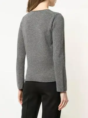 Play Comme Des Garcon Heart-appliqué Sweater