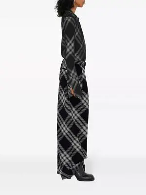 Burberry Vintage Check Wool Trousers