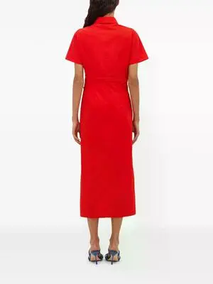 MSGM Cut-out Shirtdress