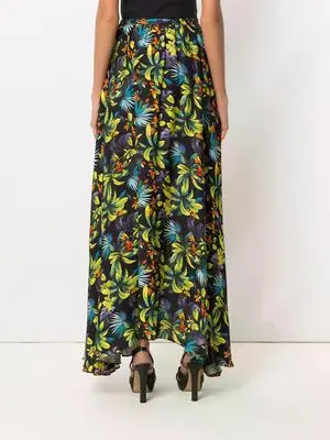 AMIR SLAMA Printed Long Skirt