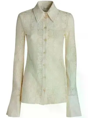 Sportmax Floral Lace Shirt