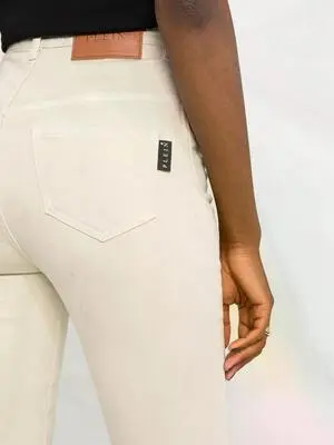 Philipp Plein Logo Patch High-waisted Jeggings