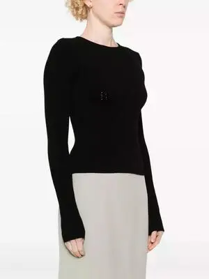 Magda Butrym Sculpted Ribbed T-shirt