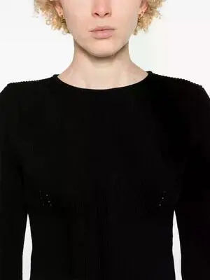 Magda Butrym Sculpted Ribbed T-shirt