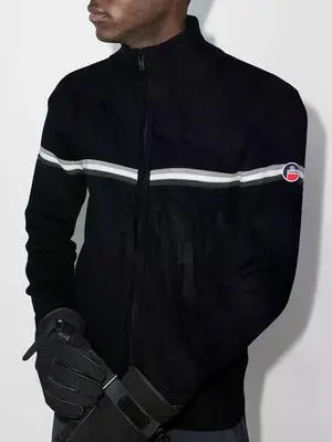 Fusalp Stripe Detail Zip-up Jumper