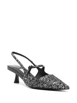 JIMMY CHOO Didi 45mm Kitten Heel Pumps