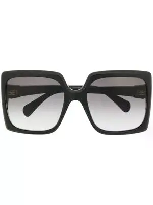 Gucci Oversized Square-frame Sunglasses - Black