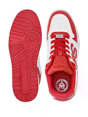 PLEIN SPORT Logo-appliqué Sneakers - White