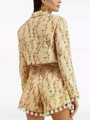 La DoubleJ Torero Embroidered Cropped Jacket