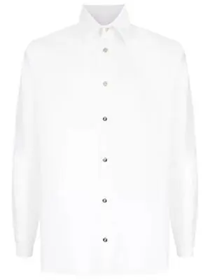 AMIR SLAMA Poseidon-print Buttoned Shirt