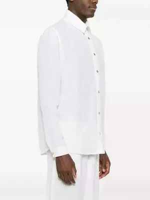 AMIR SLAMA Poseidon-print Buttoned Shirt