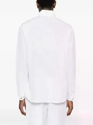 AMIR SLAMA Poseidon-print Buttoned Shirt