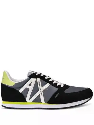 Armani Exchange Panelled Lace-up Sneakers