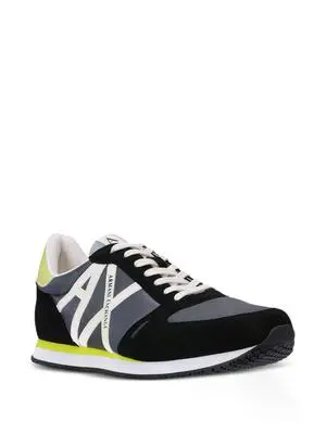 Armani Exchange Panelled Lace-up Sneakers