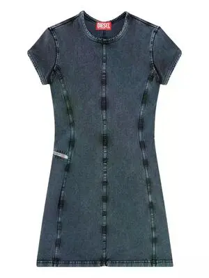 DIESEL® D-cupsleeves Denim Mini Dress
