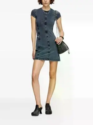 DIESEL® D-cupsleeves Denim Mini Dress