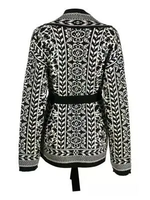 La DoubleJ Belted Wool Cardigan