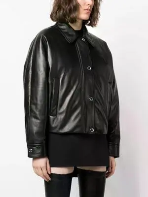 Burberry Two-pocket Leather Jacket