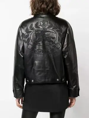 Burberry Two-pocket Leather Jacket
