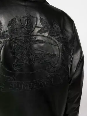 Burberry Two-pocket Leather Jacket