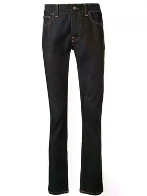 Nudie Jeans Grim Tim Slim-fit Jeans - Blue