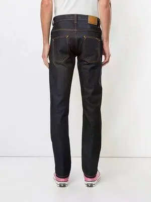 Nudie Jeans Grim Tim Slim-fit Jeans - Blue