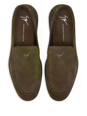 GIUSEPPE ZANOTTI Maui Loafers - Green