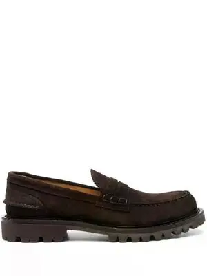 SCAROSSO Wooster Ii Suede Loafers