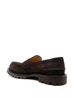 SCAROSSO Wooster Ii Suede Loafers