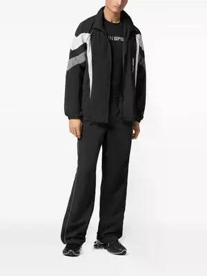 PLEIN SPORT Panelled Bomber Jacket