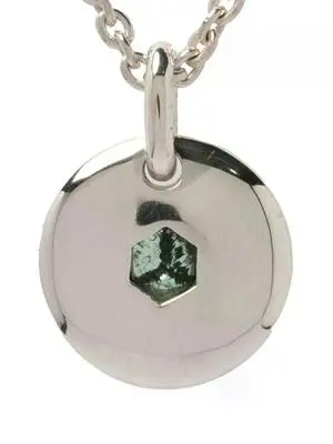 PARTS OF FOUR Disk Necklace - Silver