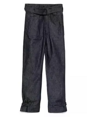 MUGLER Belted Jeans