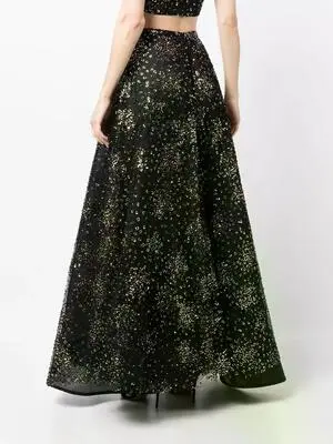 BAMBAH Sequin-embellished Maxi Skirt