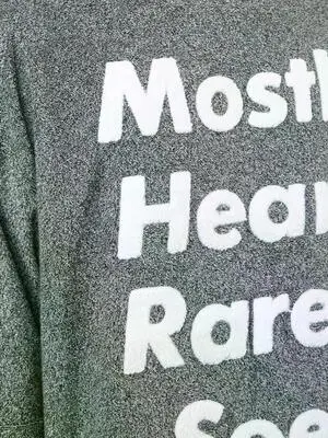 MOSTLY HEARD RARELY SEEN Logo Print Sweatshirt