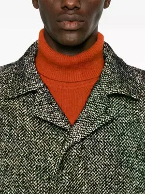 Tagliatore Notched-collar Single-breasted Coat