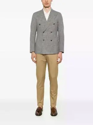 Tagliatore Double-breasted Blazer - Grey