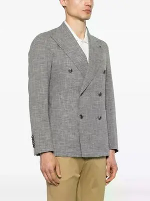 Tagliatore Double-breasted Blazer - Grey