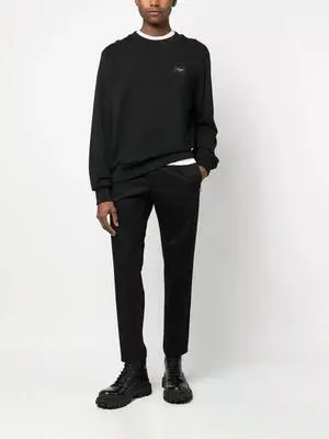 Dolce & Gabbana Dg Essentials Stretch-cotton Track Pants