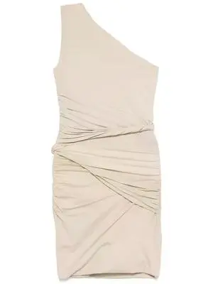 PATOU One-shoulder Organic Cotton Dress