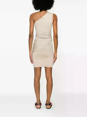 PATOU One-shoulder Organic Cotton Dress