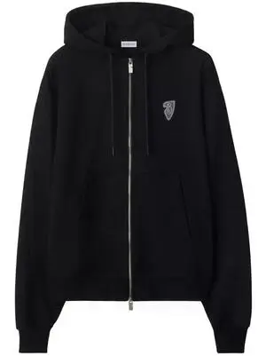 Burberry Equestrian Knight Cotton Hoodie