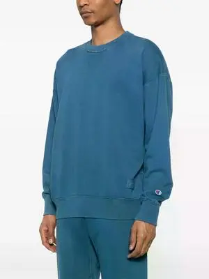 Champion Logo-patch Sweatshirt - Blue