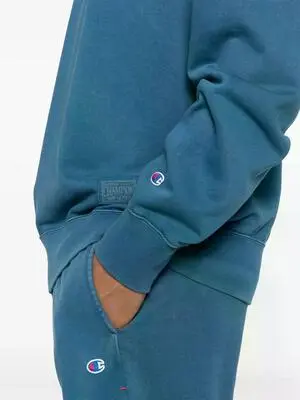 Champion Logo-patch Sweatshirt - Blue