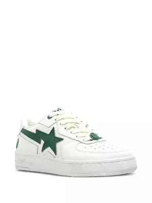 A BATHING APE Leather Sneakers