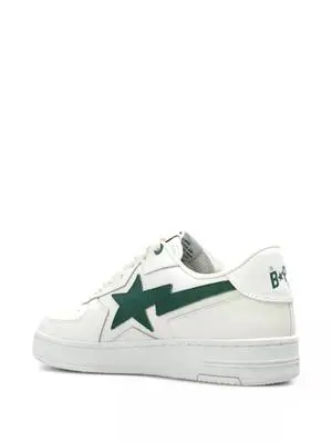 A BATHING APE Leather Sneakers