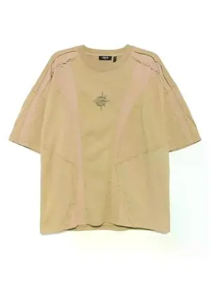 FIVE CM Embroidered T-shirt - Neutrals
