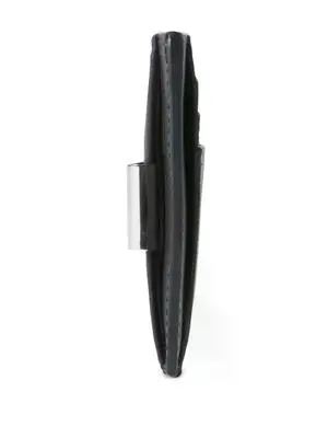 Burberry Check-pattern Clip Card Holder