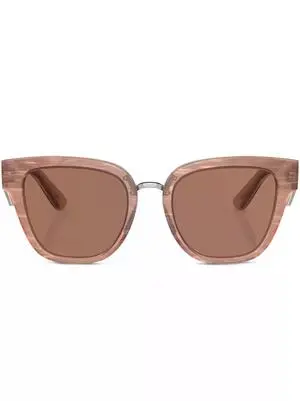 Dolce & Gabbana Tortoiseshell Cat-eye Sunglasses - Brown