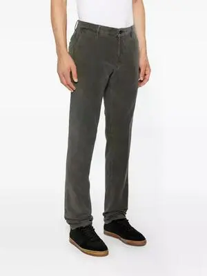 Incotex Slim-cut Chino Trousers - Grey
